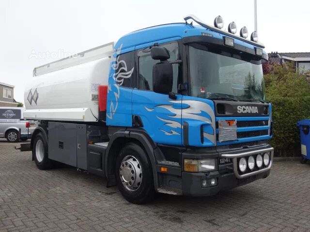 Scania P124-400 13000 LITER ,MANUALFEULPOMP,RITARDER autocisterna