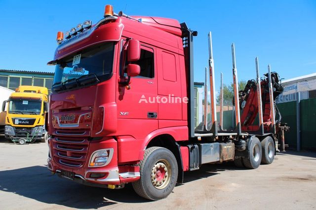 DAF XF 530 6x4 HOLZ KRAN PALFINGER EPSILON Nr: 377 kamion za prevoz drva