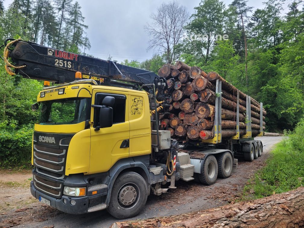 Scania R500 kamion za prevoz drva