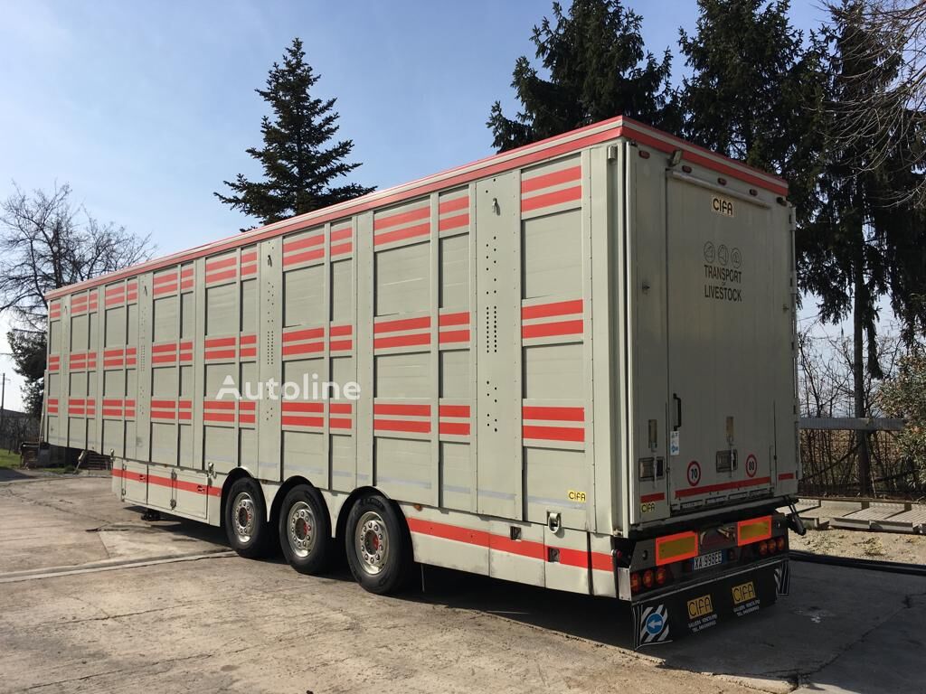 Michieletto cifa 2 deck poluprikolica za prevoz stoke