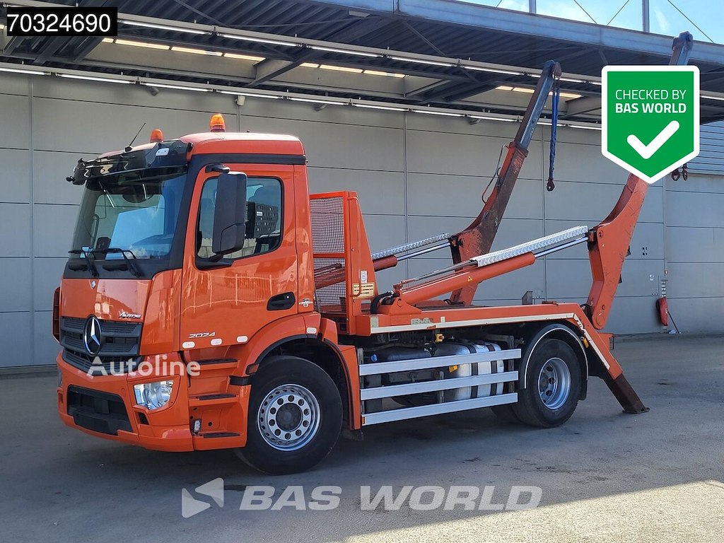 Mercedes-Benz Antos 2024 Antos 4X2 HYVA Lift NG2014TAXL Engine Brake Automatic kamion autopodizač kontejnera