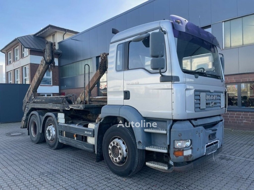 MAN 26.430 6x2 TGA Meiller Tele kamion autopodizač kontejnera