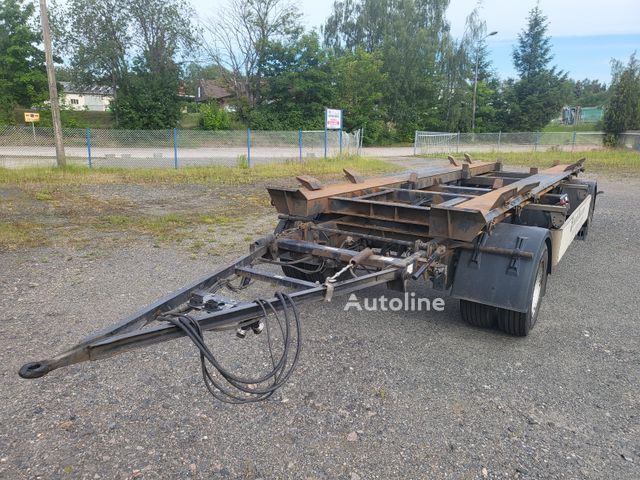 Meiller HKM A 18 ZL 5,0 Absetz-Anhänger für 2 Container prikolica za kontejnere