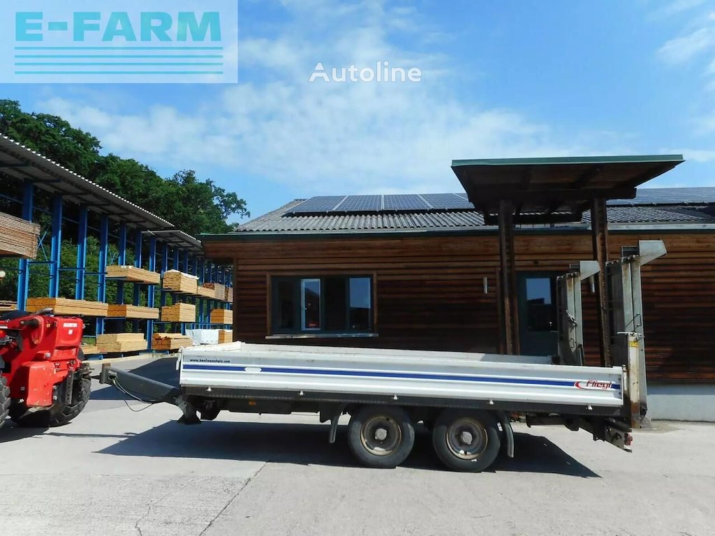 Fliegl tps100 prikolica sa ravnom platformom
