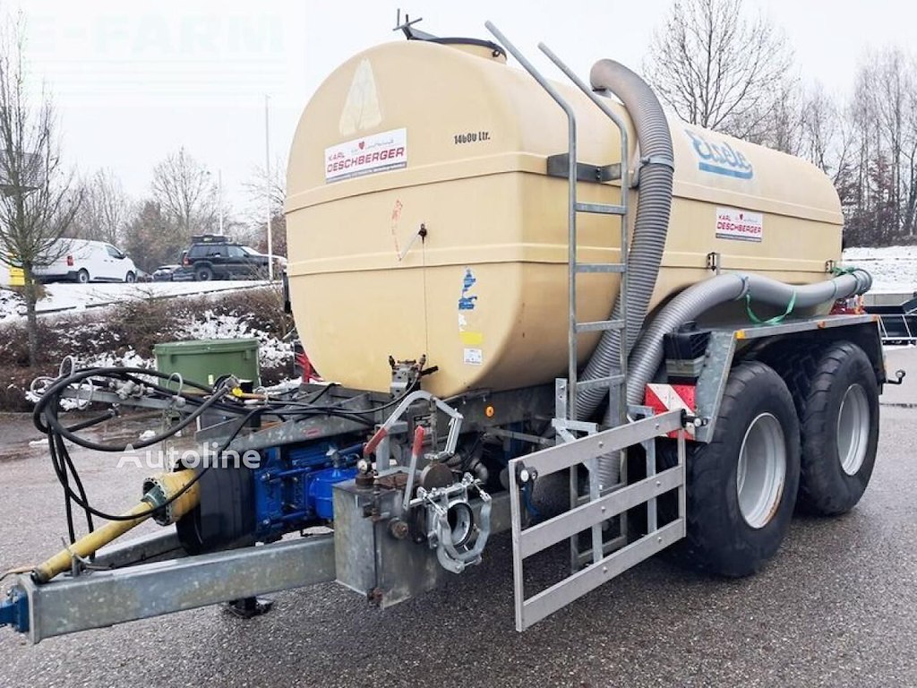 Eisele fw240/140 tandemfass prikolica cisterna za gorivo