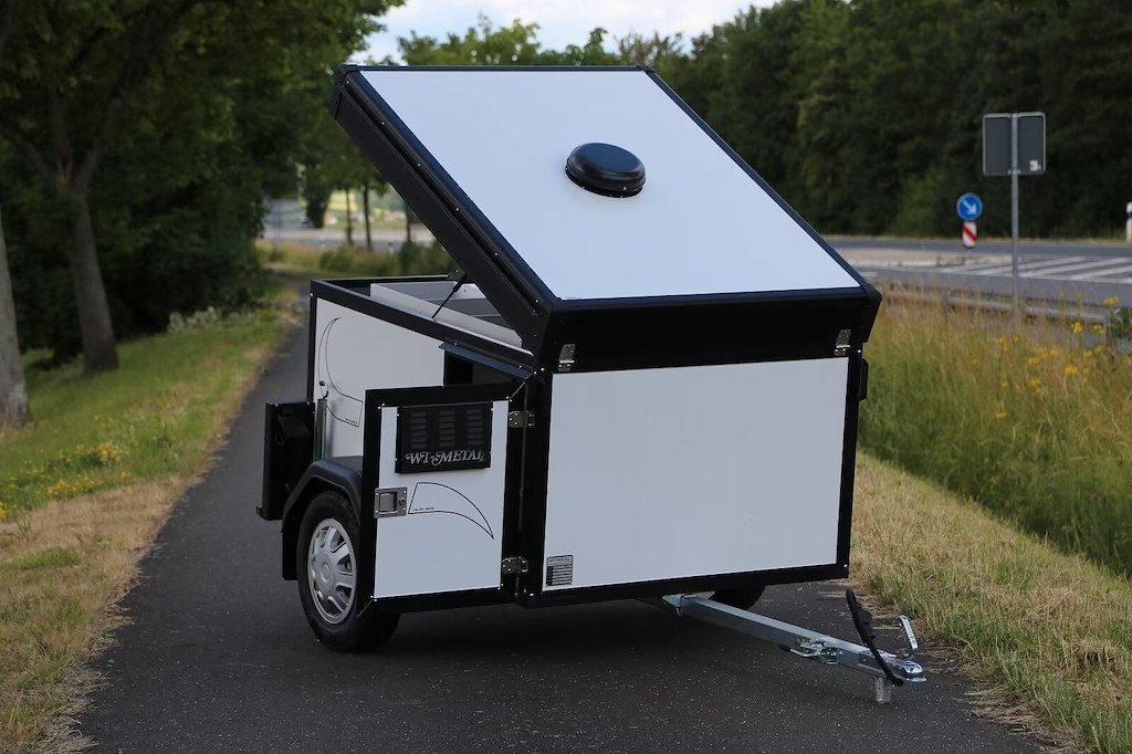 Nova Blyss THERMO 2 Black & White Dog Trailer prikolica za pse