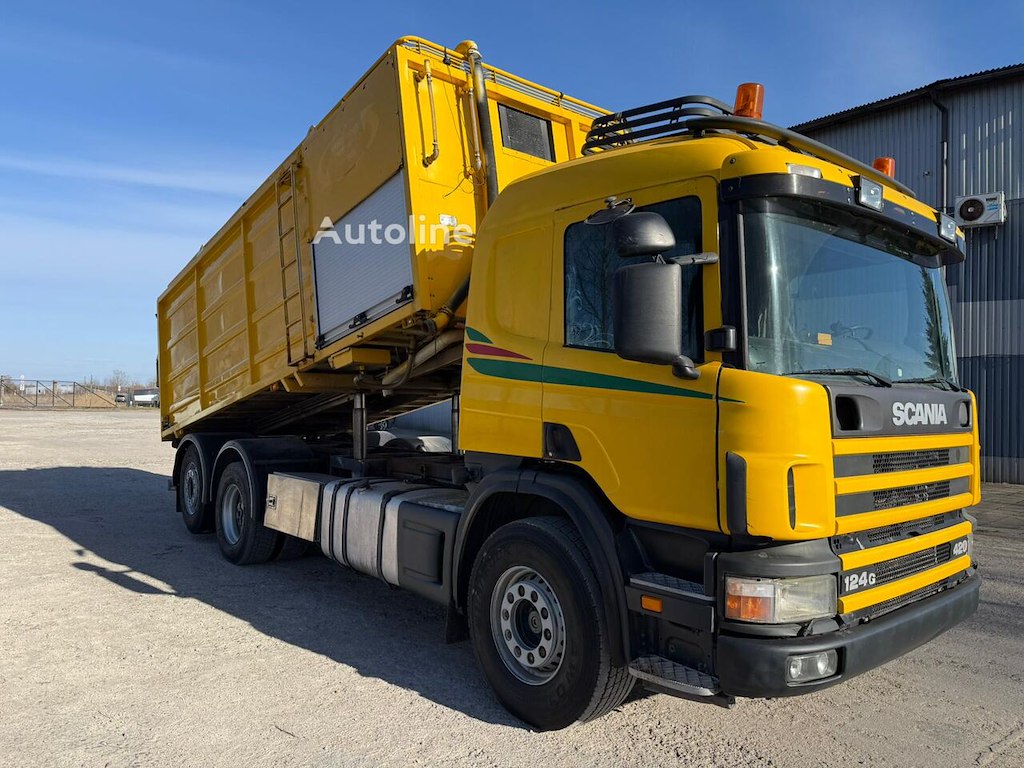 Scania P124GB 6x2 420 autofekalac