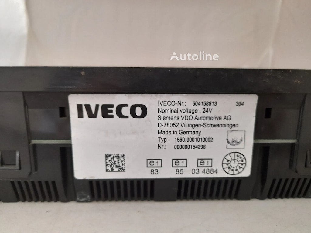 120 E 22 D tector, 120 E 22 P tector, 120 E 22 FP tector 504158813 instrument tabla za IVECO EuroCargo I-III kamiona