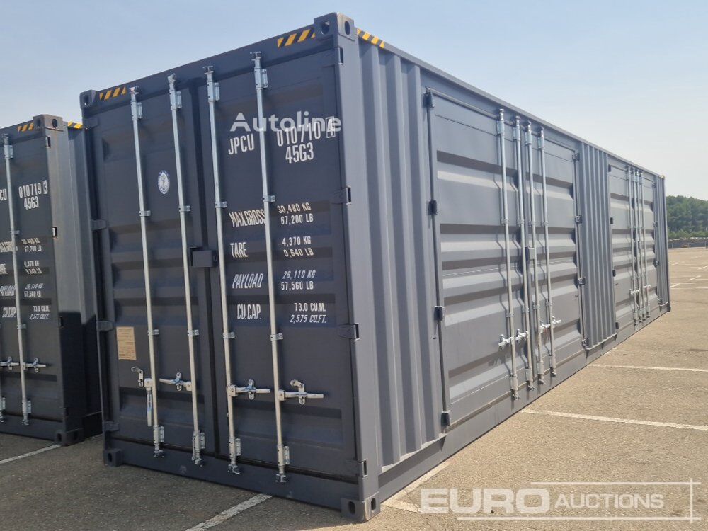 Prodaje se One Side 4 Doors, One End Door, Lock Box kontejner 40 stopa na aukciji