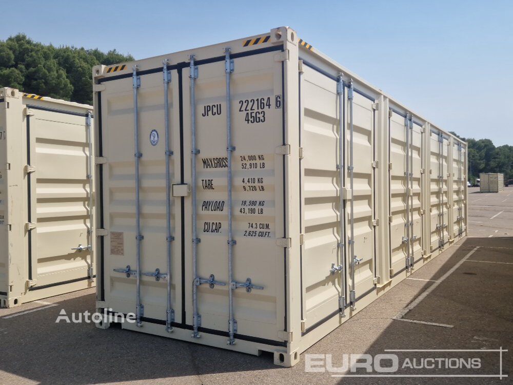 Prodaje se 4 Doors, One End Door, Lock Box, Side Forklift Pockets Open Side kontejner 40 stopa na aukciji