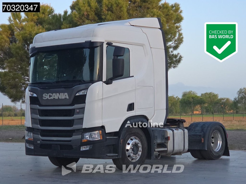 Scania R410 R 4X2 Retarder Alcoa's Standklima ACC tegljač