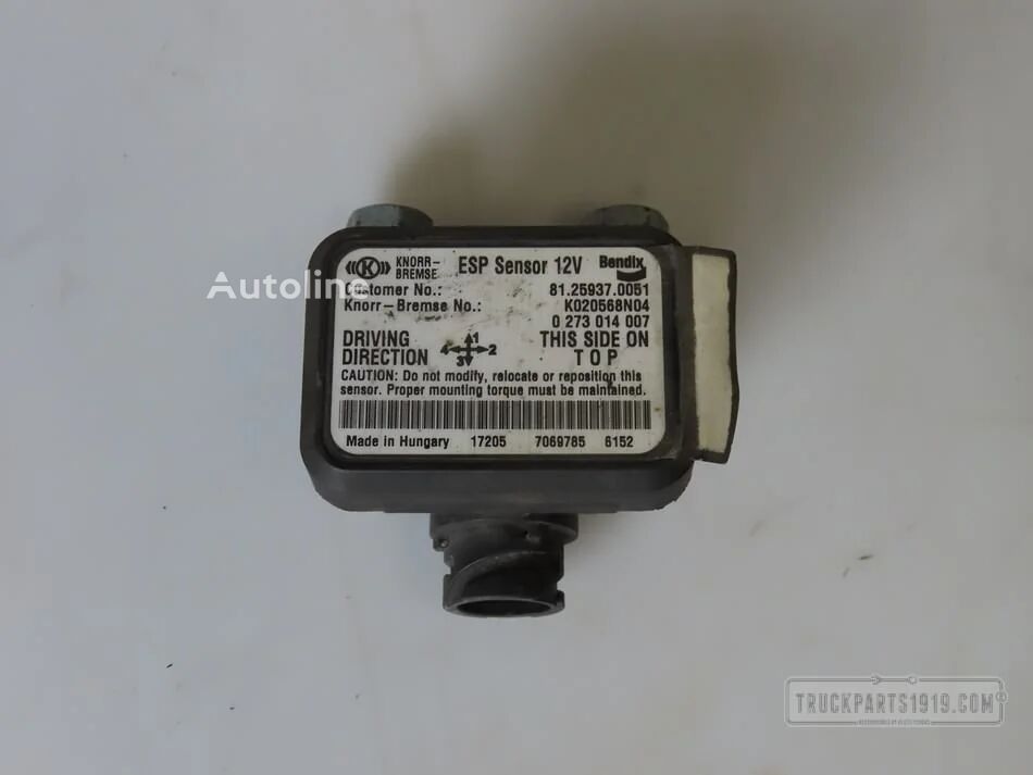 Knorr-Bremse Electrical System MAN 81259370051 ESP senzor za kamiona