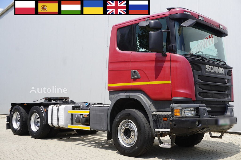Scania G490 tractor unit / 6x4 / GVM 70 tons tegljač