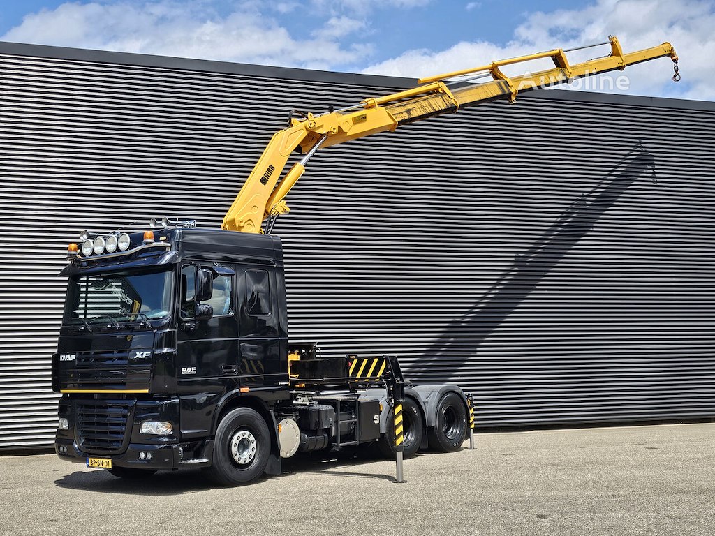 DAF XF 430 6x2 / HIAB 280-5 CRANE - KRAN / REMOTE tegljač