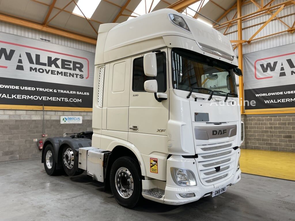 DAF XF106 530 SUPERSPACE *EURO 6* 6X2 TRACTOR UNIT – 2018 – GN18 RWU tegljač