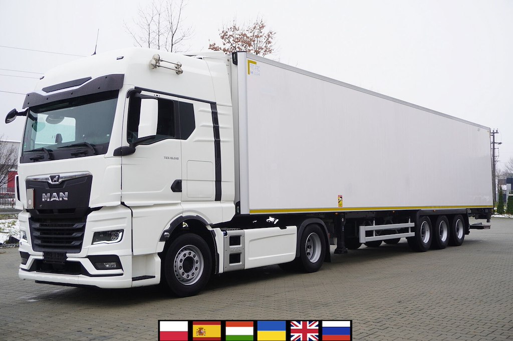 MAN TGX 18.510 4×2 tractor unit / Lamberet refrigerated semi-trailer tegljač + poluprikolica hladnjača
