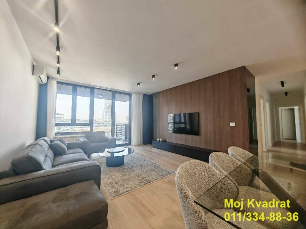Cetvorosoban stan, Beograd - Beograd na vodi | Izdavanje · 120m² · 2.800€
