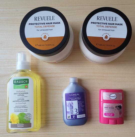 LOT loreal pakovanje, maska, gel za rep, ulje