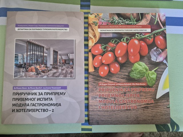 Priručnik za pripremu prijemnog gastronomija