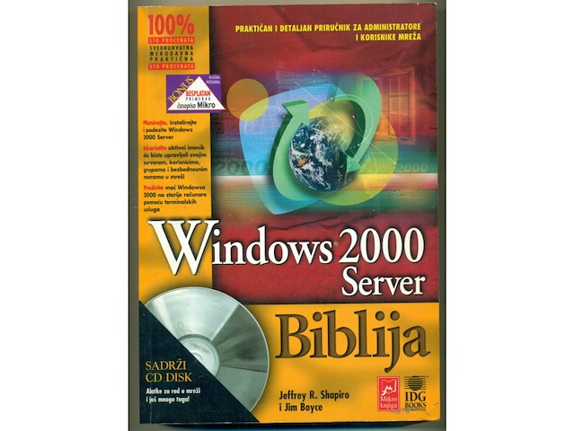 Windows 2000 Server BIBLIJA J.R Shapiro i J. Boyce