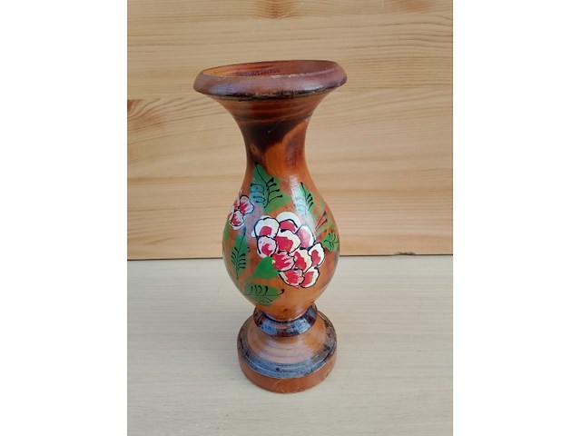 Drvena vaza / vintage