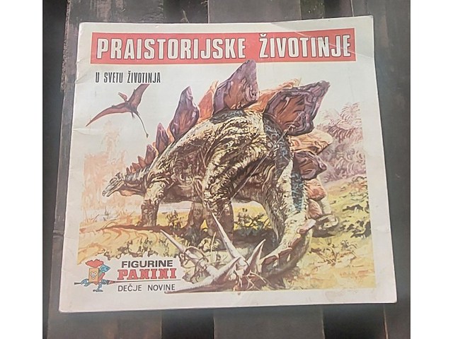 Praistorijske zivotinje album sjajno ocuvan