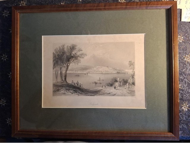 Veduta-  Izgled Beograda, 1844.