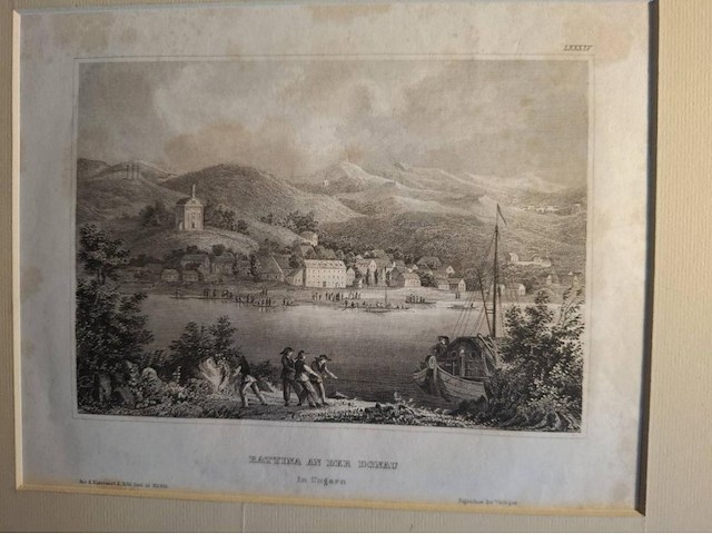 Veduta - Batina, 1850.