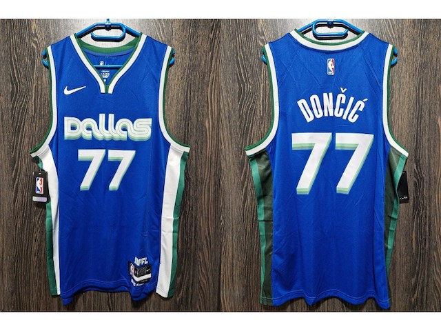 Dallas Mavericks dres NBA Luka Dončić 77 XXL