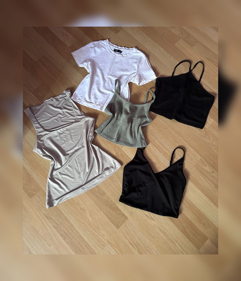 Lot od 5 majica za leto