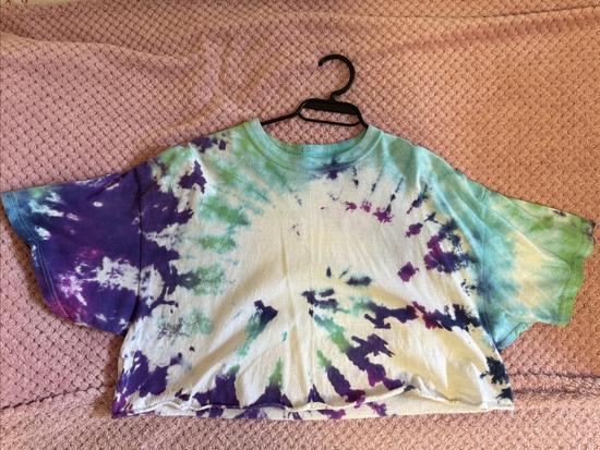 Unikatna crop top pamučna majica