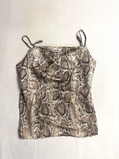 Zmijski print top majica