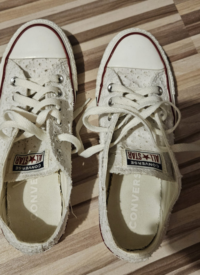 Bele etno Converse patike br.37 rezervisano