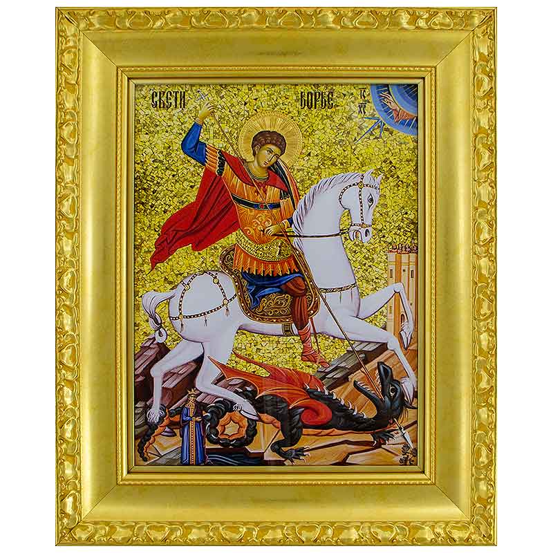 Sveti Đorđe - Đurđevdan (40x32) cm