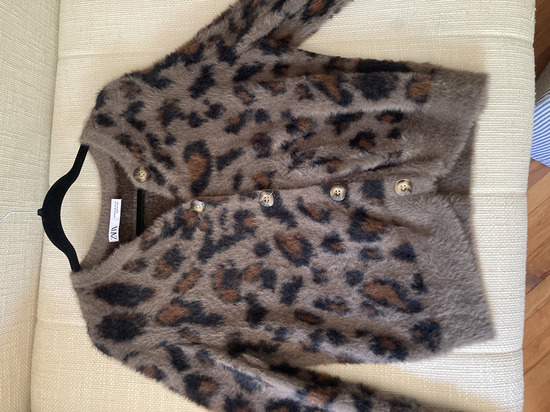 Zara leopard dzemper