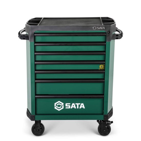 Kolica za alat sa 7 fioka (Zelena) SATA ST95113G