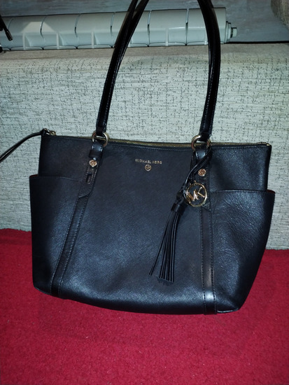Kožna torba Michael Kors
