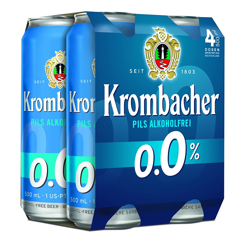 Krombacher Pils 0,0% 4x50cl Lim