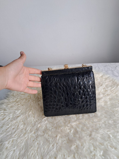 Kožna vintage torba