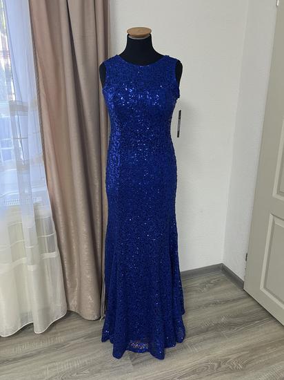 NOVO - Royal blue maxi šljokice