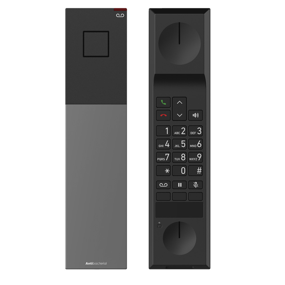 Snom Hotelski bežicni DECT tel sa tastaturom,spikerfonom,PoE