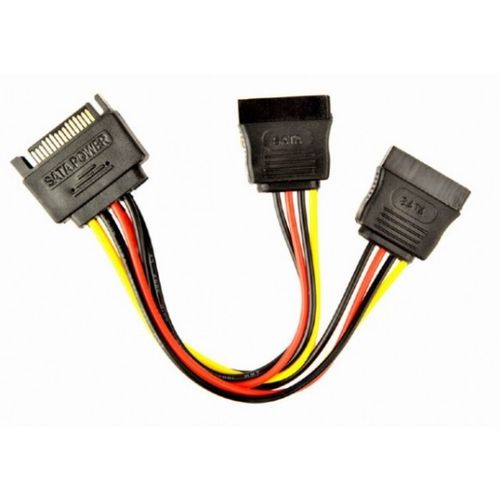 CC-SATAM2F-01 Gembird SATA power splitter cable, 0.15 m