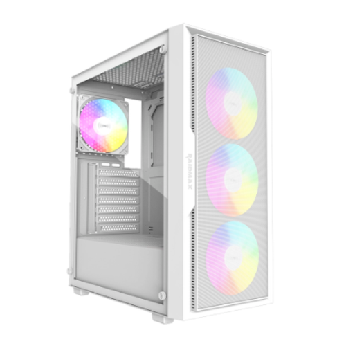 Kućište Raidmax Vector 159 ARGB 4x 120mm 650W, Belo