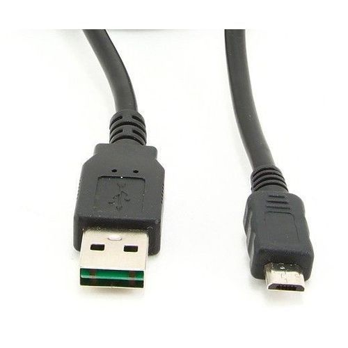 CC-mUSB2D-1M Gembird Double-sided USB 2.0 AM to Micro-USB cable, black, 1 m FO