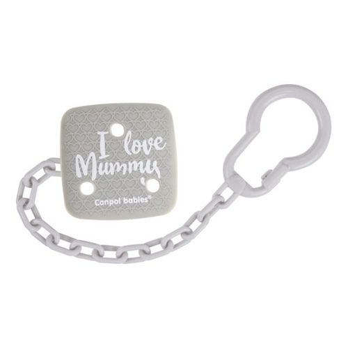 Canpol Babies Lanac Za Varalicu I Love Mummy (0M+) - Grey 2/434