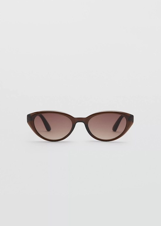 OVAL-FRAME SUNGLASSES