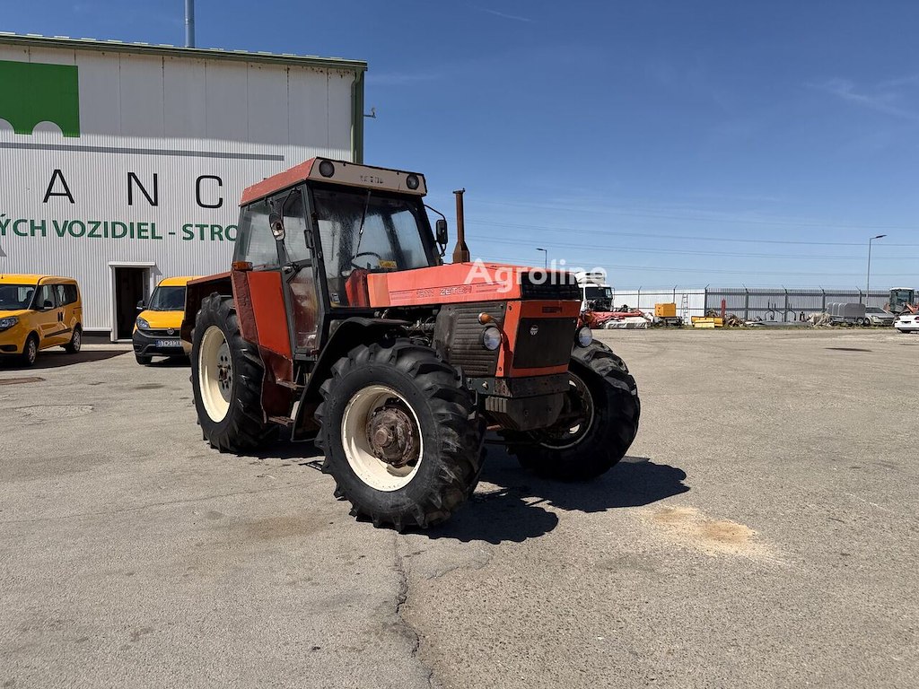 Zetor 12145 4x4 manual hydraulika s TP a TEČ VIN 881 traktor točkaš