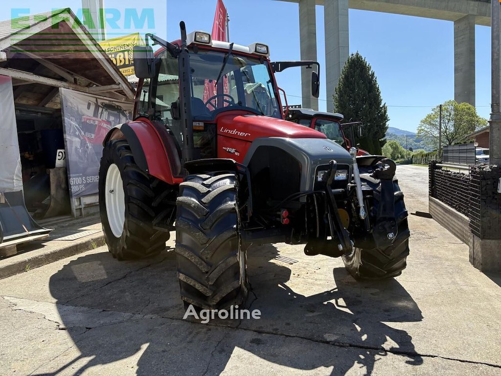 Lindner geotrac 103 a traktor točkaš