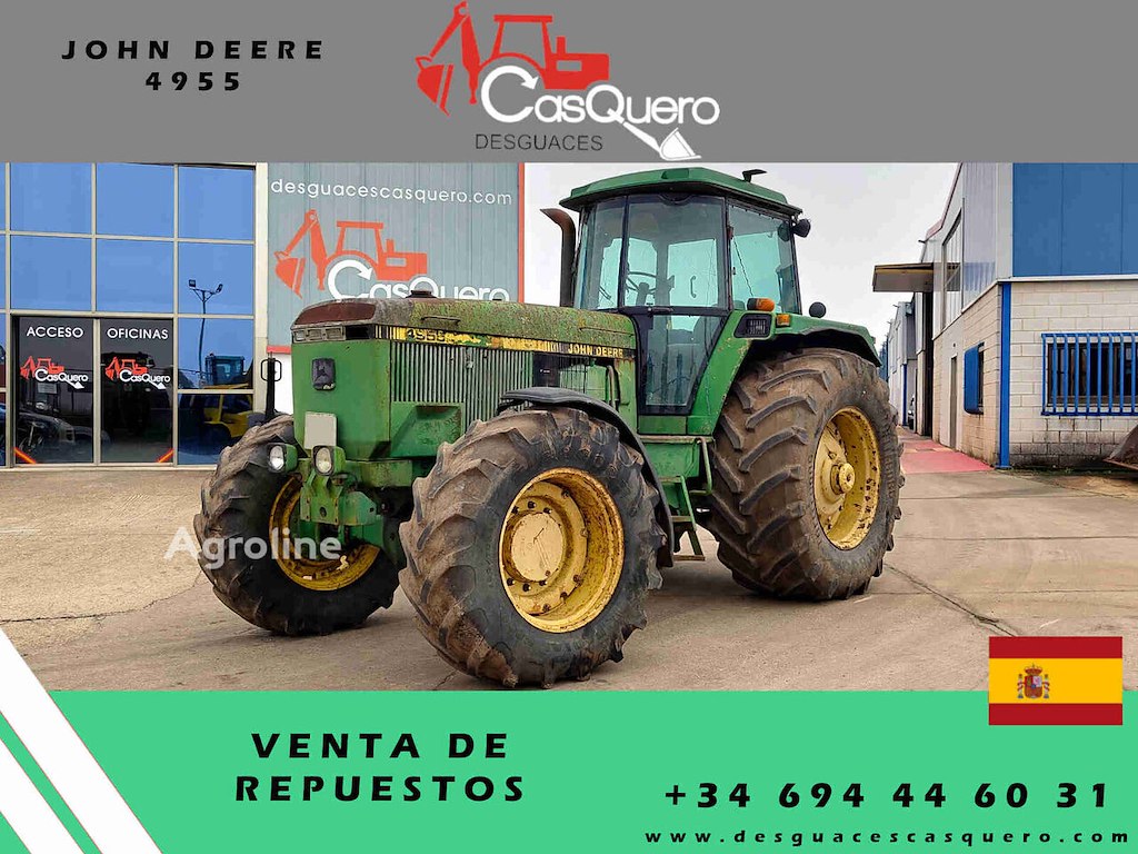 John Deere 4955 traktor točkaš po rezervnim delovima