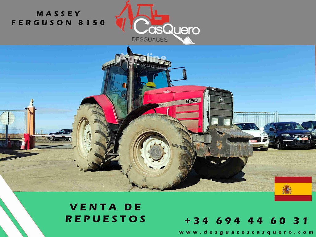 Massey Ferguson 8150 traktor točkaš po rezervnim delovima